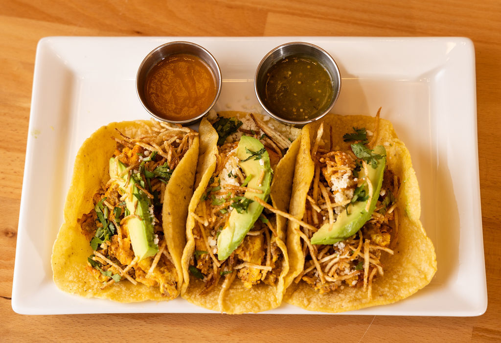 Con Huevos Breakfast Menu | Savory Breakfast Tacos